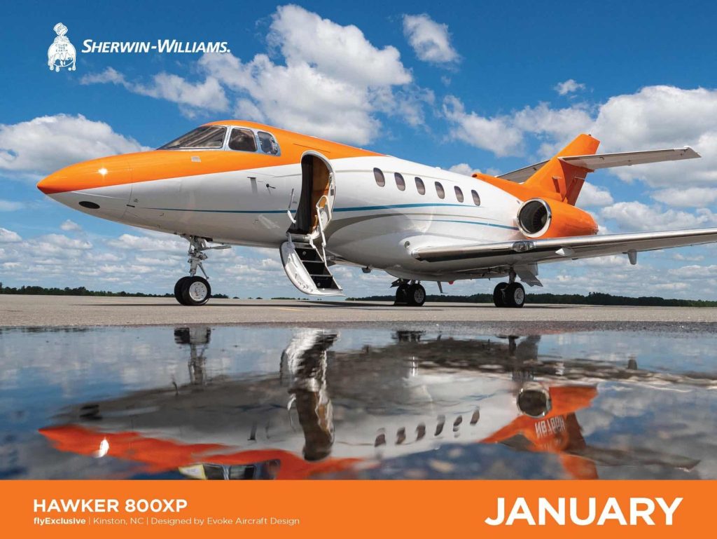 "Gallery in the Sky" - Sherwin-Williams Aerospace Coatings Showcases ...