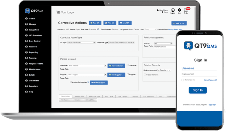 QT9 Software Highlights QT9 QMS: Automated Quality Management and ...